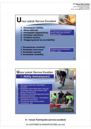 Service Excellence | PDF