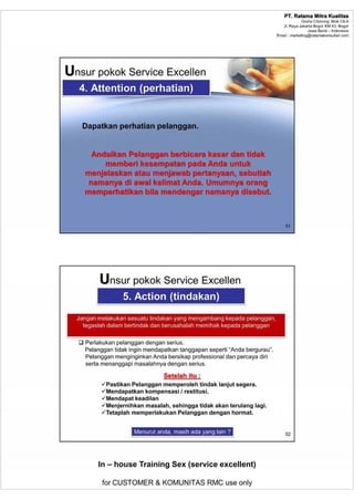 Service Excellence | PDF