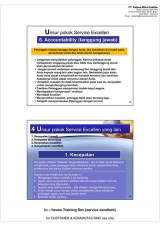 Service Excellence | PDF