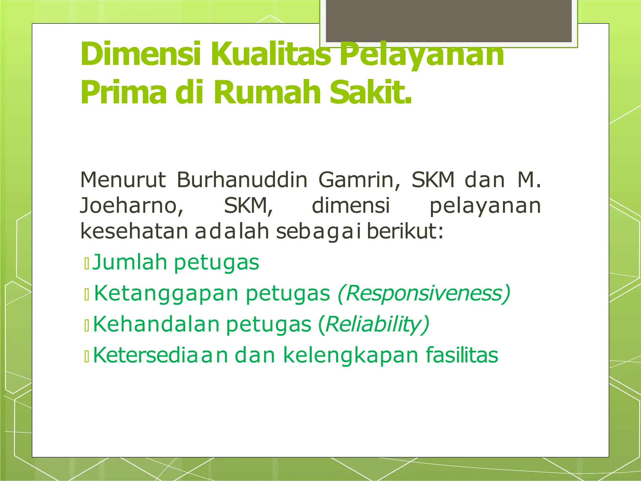 Service excellence di Rumah Sakit.pptx