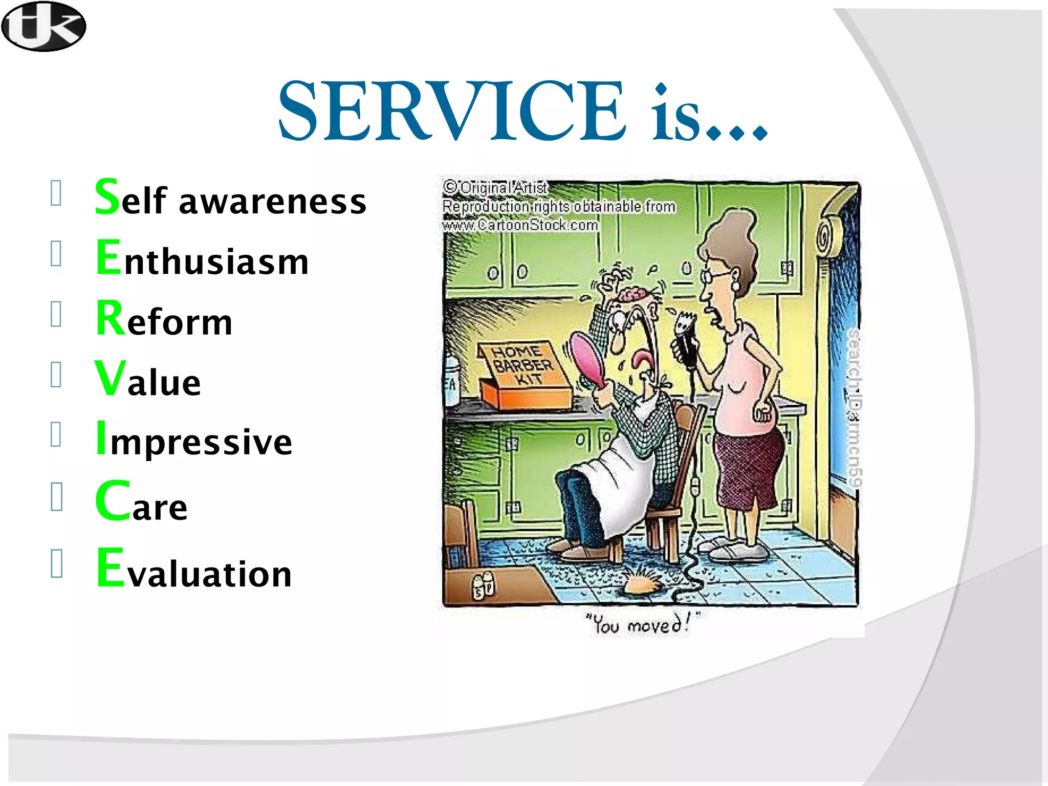 Service excellent | PPT