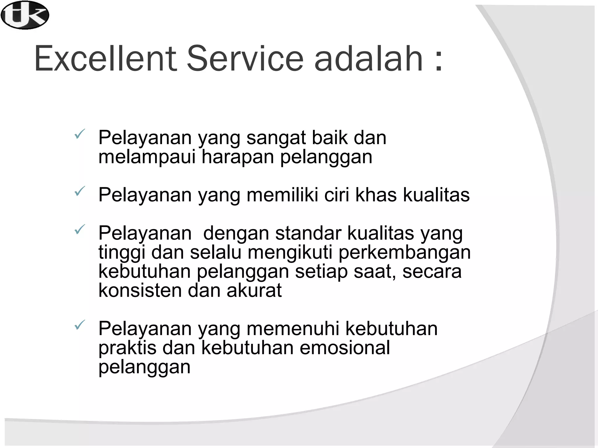 Service excellent | PPT