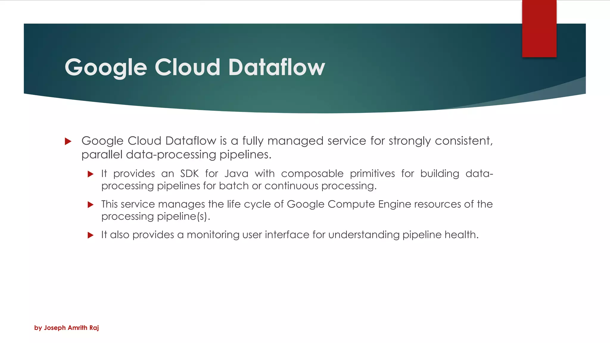 Google Cloud Platform - Service Glossary | PDF