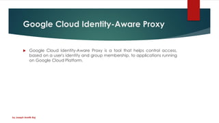 Google Cloud Platform - Service Glossary | PDF