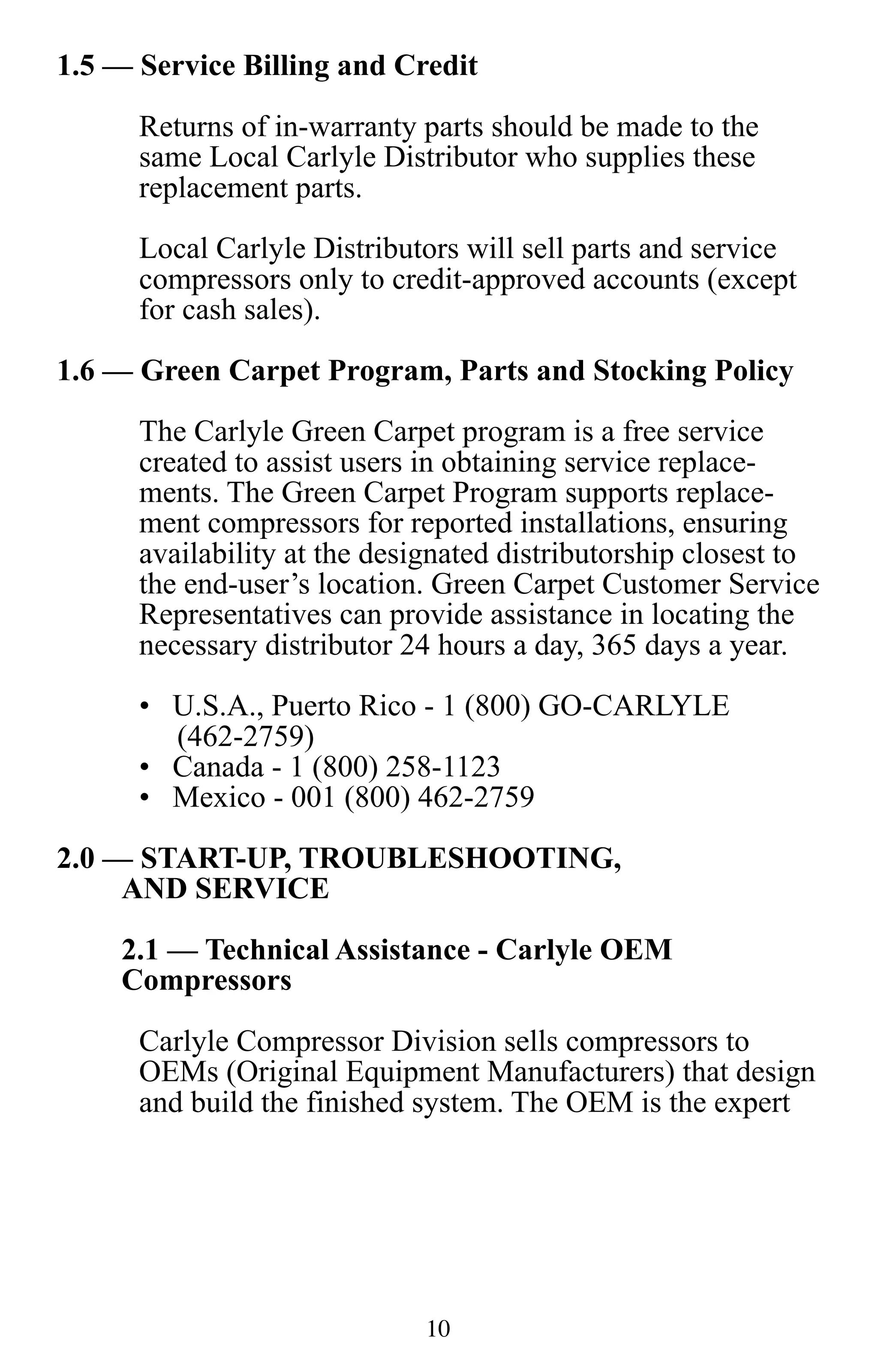 Service guide carlyle compressor | PDF