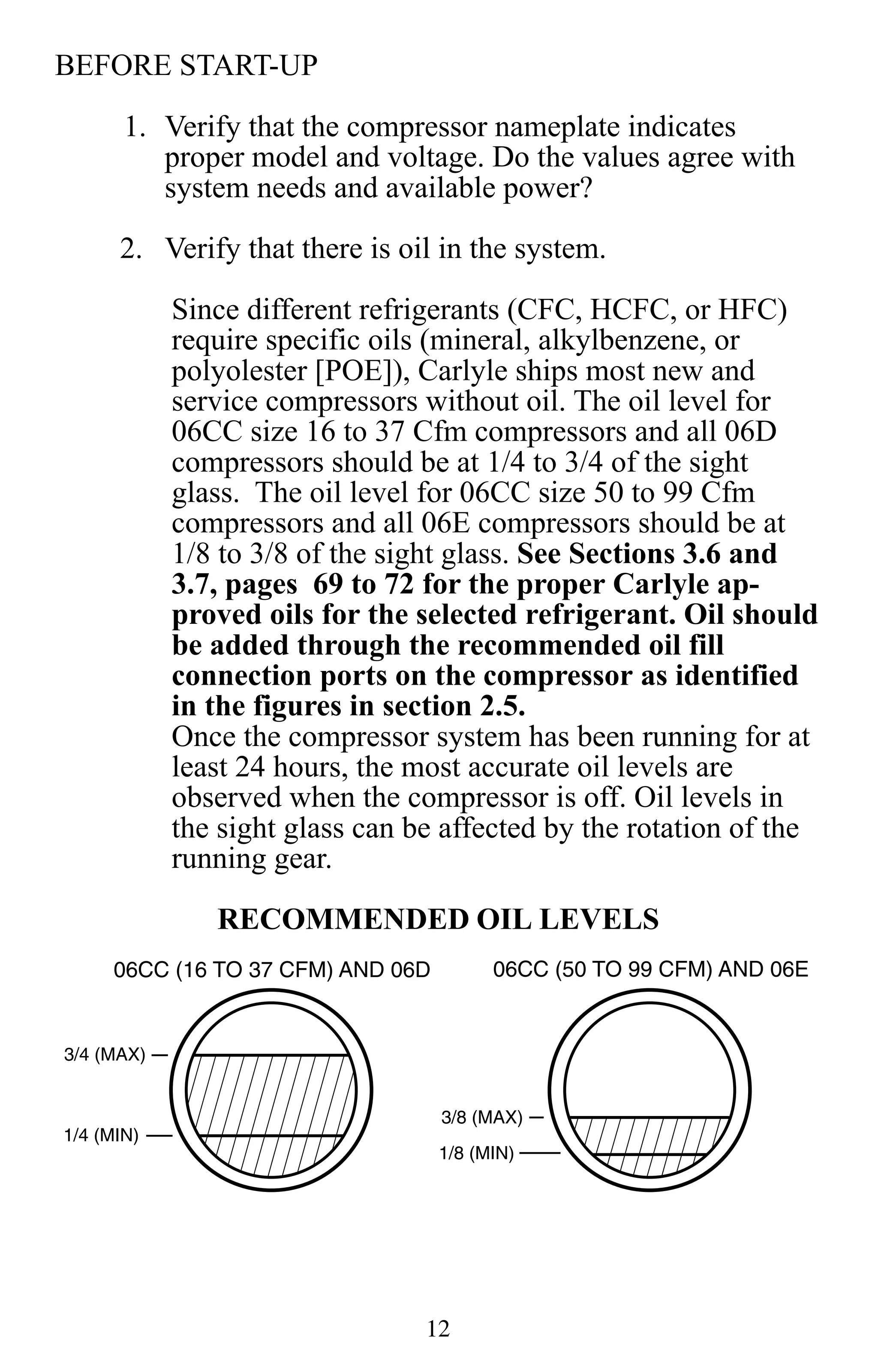 Service guide carlyle compressor | PDF