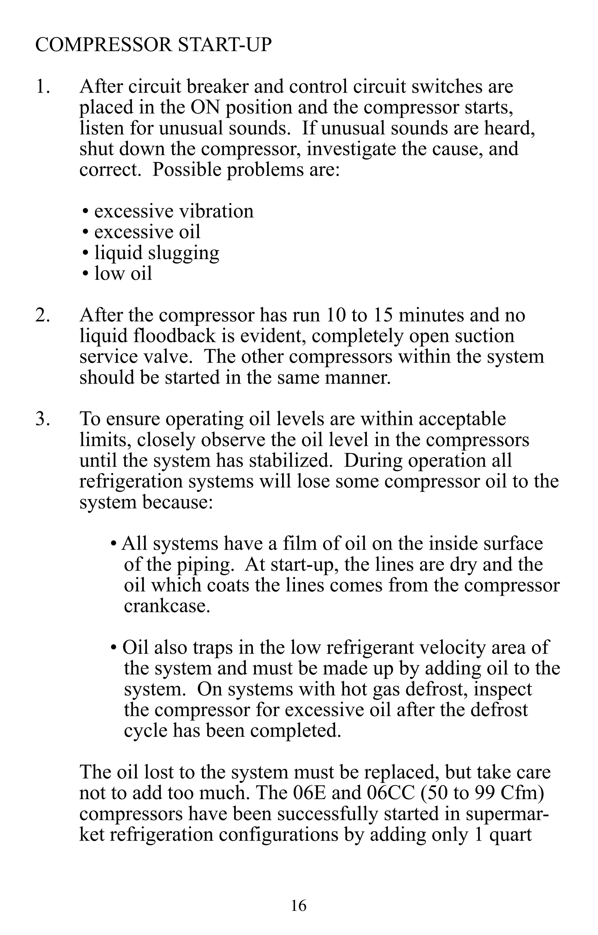 Service guide carlyle compressor | PDF