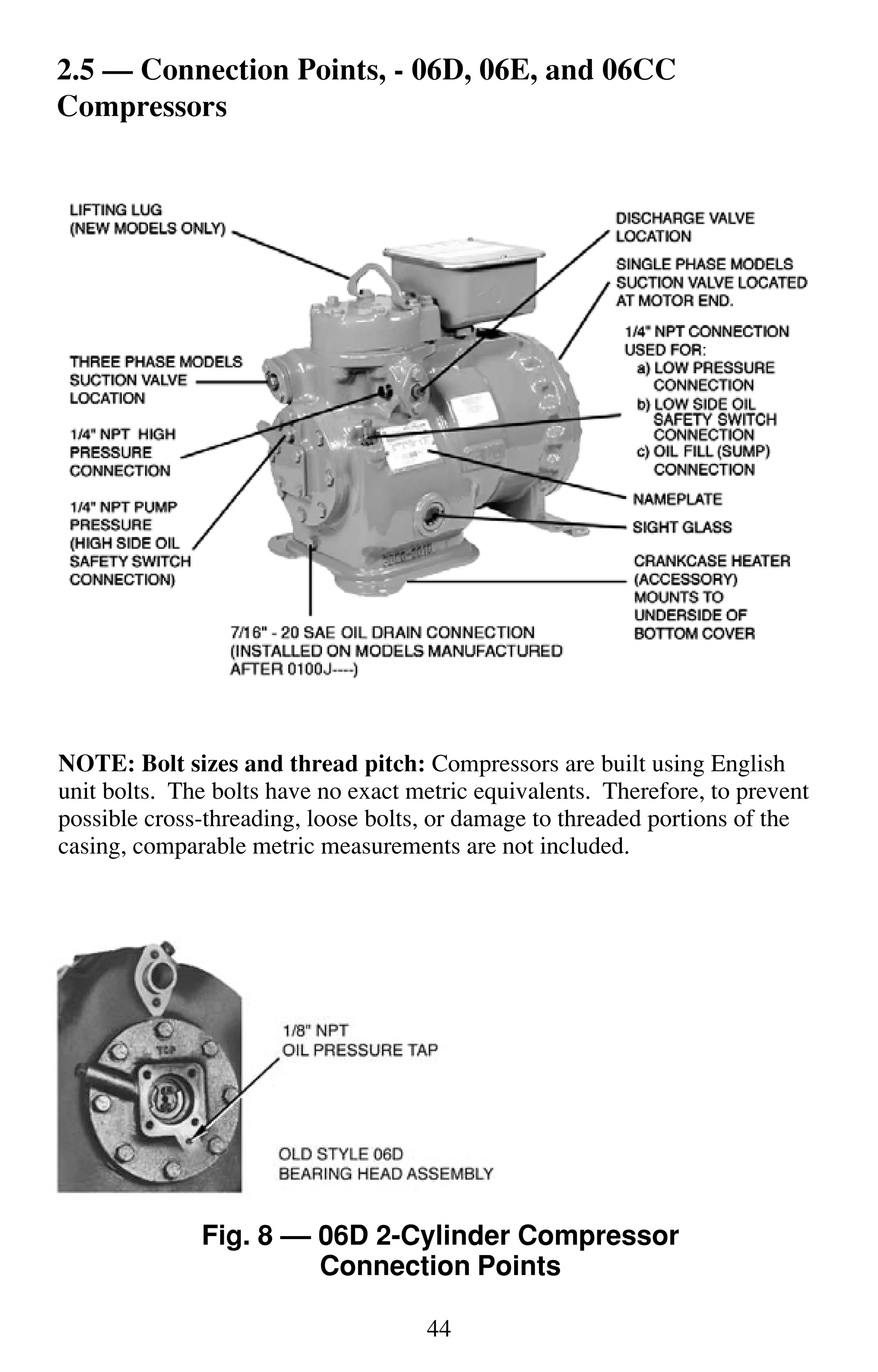 Service guide carlyle compressor | PDF