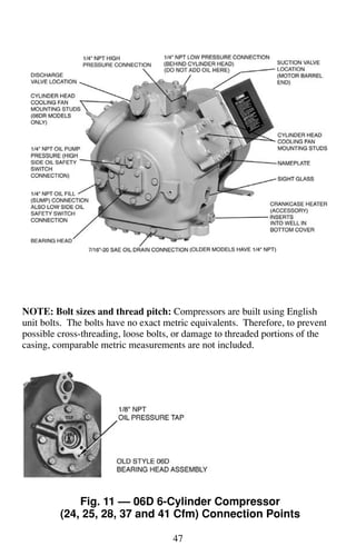 Service guide carlyle compressor | PDF