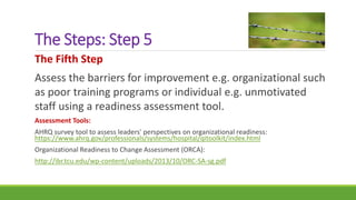 Service improvement the steps v1 - ss1 | PPT