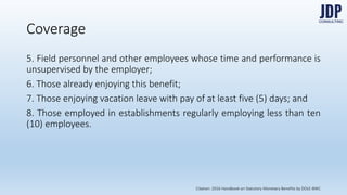 Service Incentive Leave | PPT
