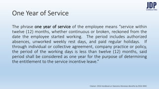 Service Incentive Leave | PPT