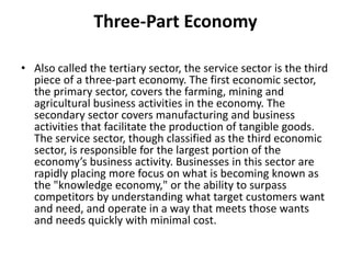 Service Industries | PPTX