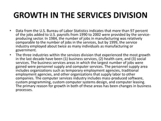 Service Industries | PPTX