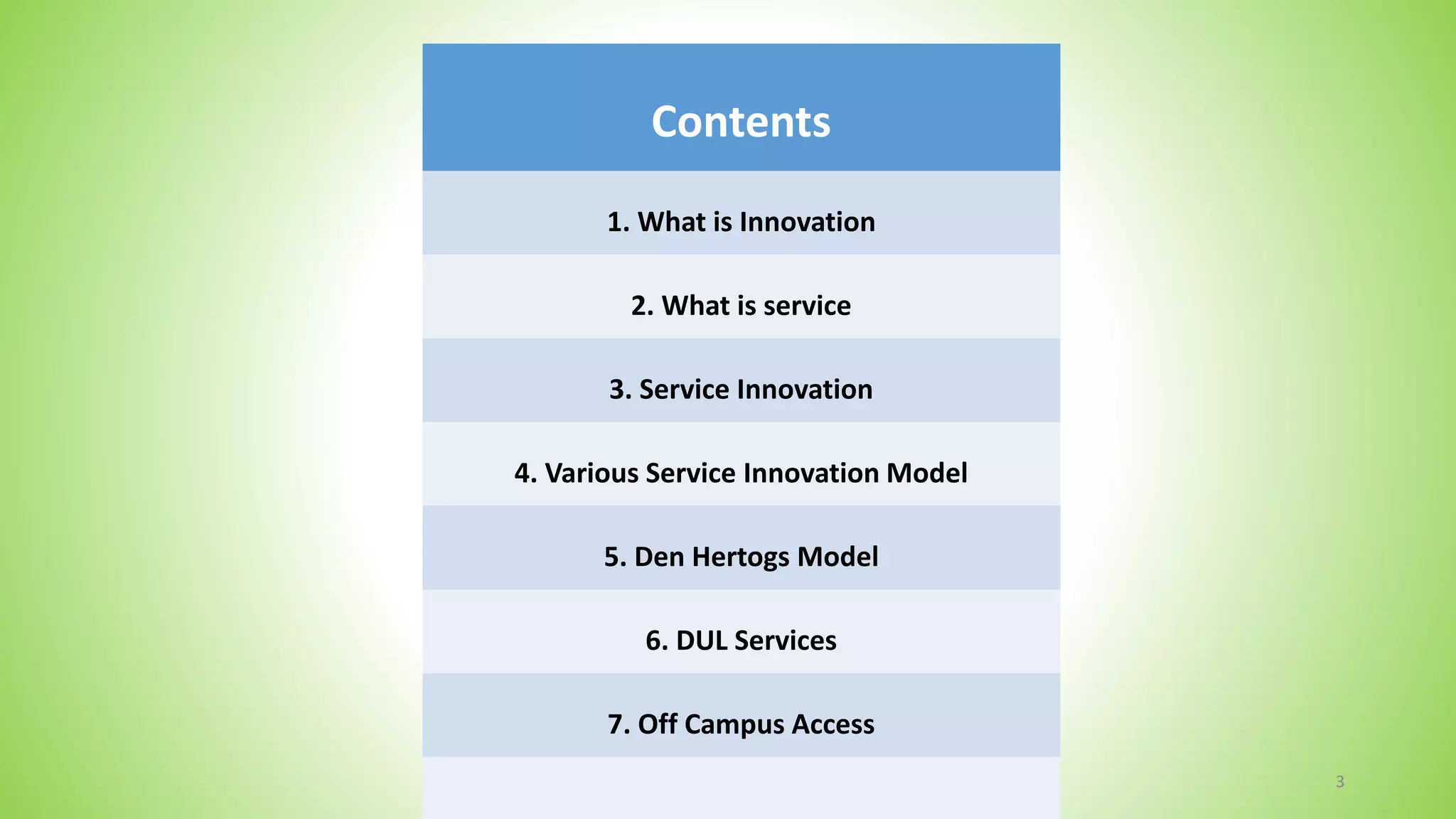 Service innovation | PPTX