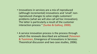 Service innovation | PPTX