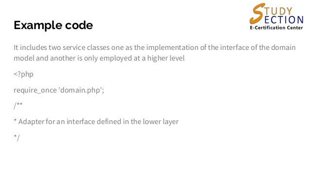 Service Layer in PHP | StudySection | PPTX