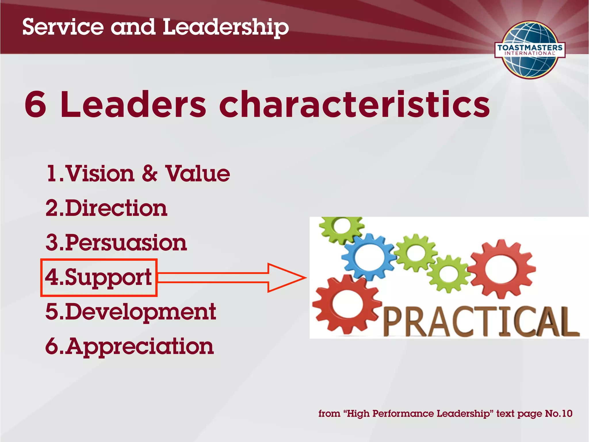 Service & leadership "My leadership Journey" | PDF