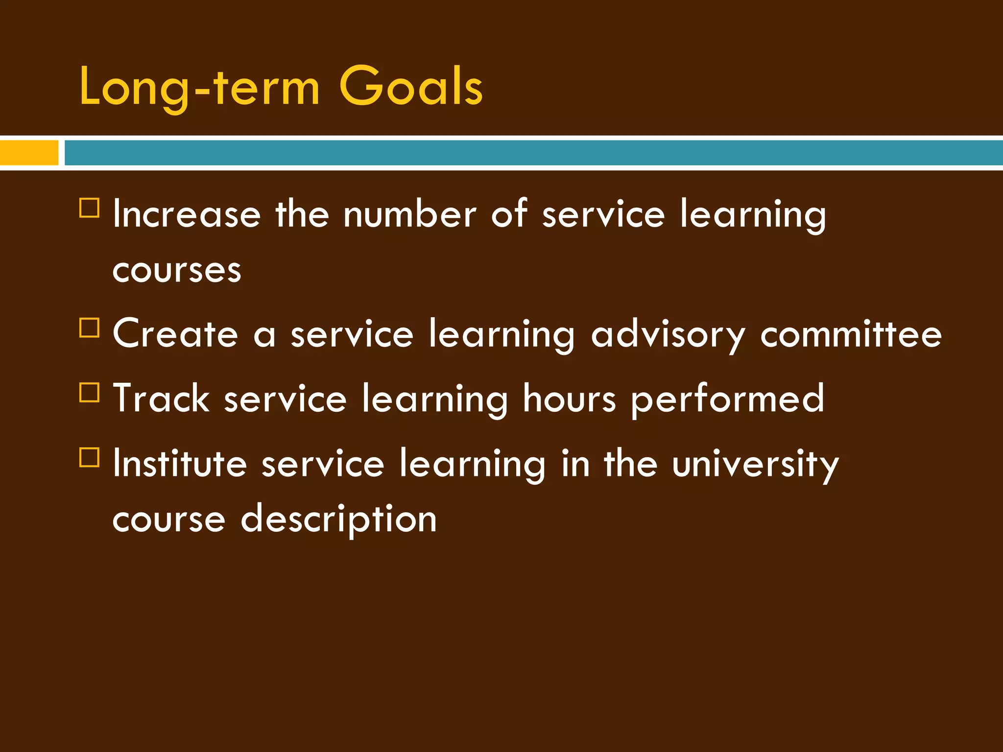 Service Learning | PPT