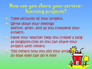 Service learning | PPT