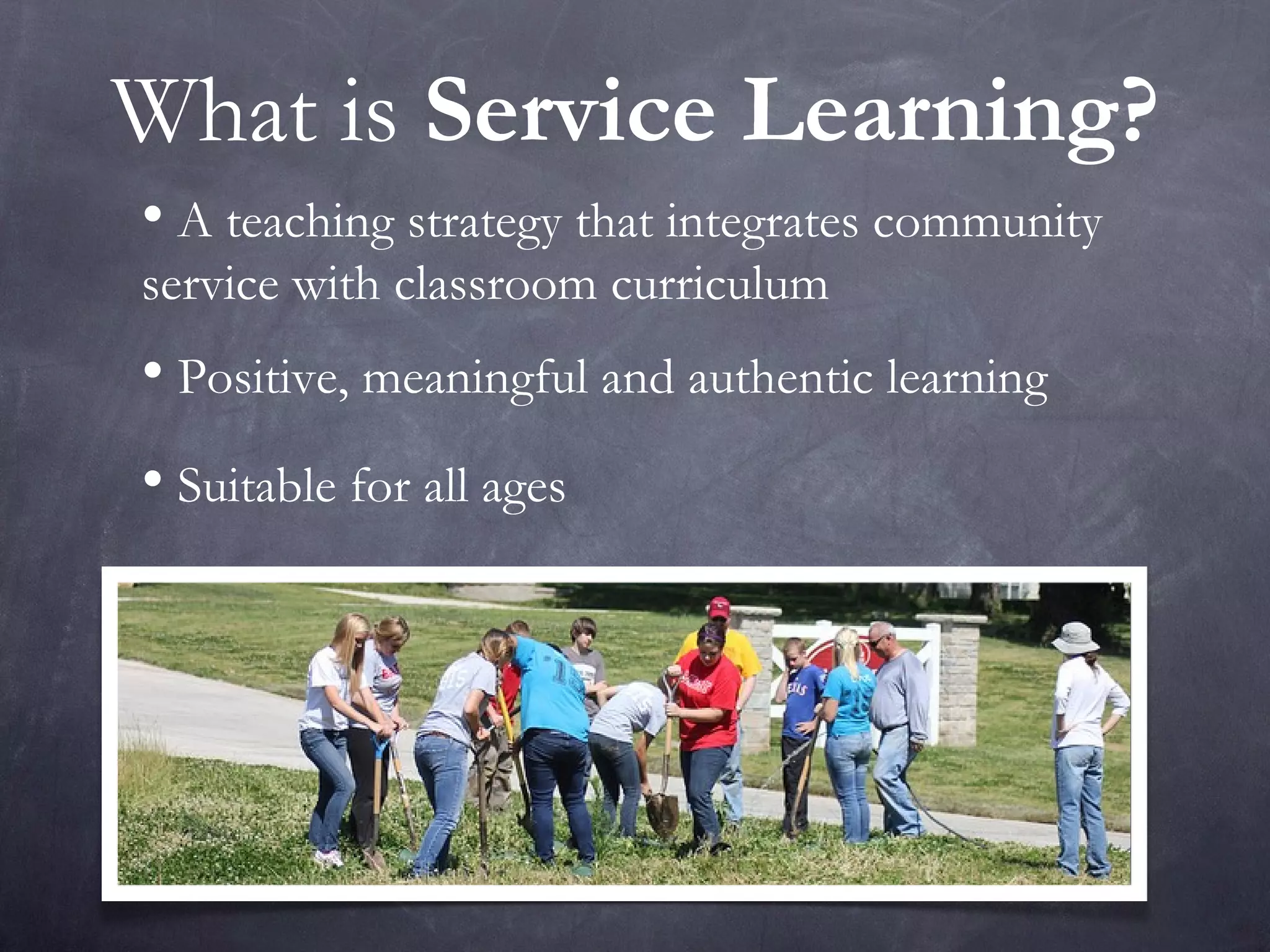 Service Learning | PPT