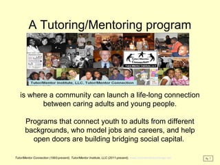 Tutor/Mentor Volunteering is Adult Service Learning | PPT