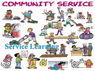 Service Learning Presentation | PPTX | Government Support and Welfare ...