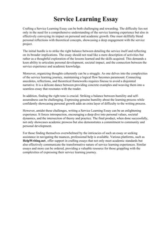 Service Learning Essay.pdf