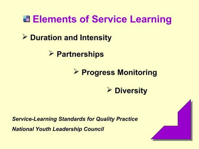 Changing Lives through Service Learning | PPT