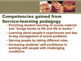 Service Learning Presentation | PPT