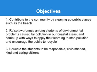 Service learning project proposal | PPT