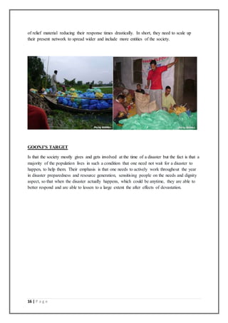 PROJECT REPORT ON NGOS (GOONJ & SAVE THE CHILDREN) | DOCX