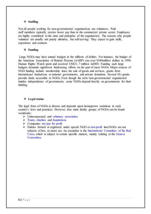 PROJECT REPORT ON NGOS (GOONJ & SAVE THE CHILDREN) | DOCX