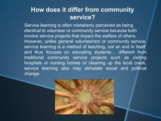 Service learning teacher academy | PPTX