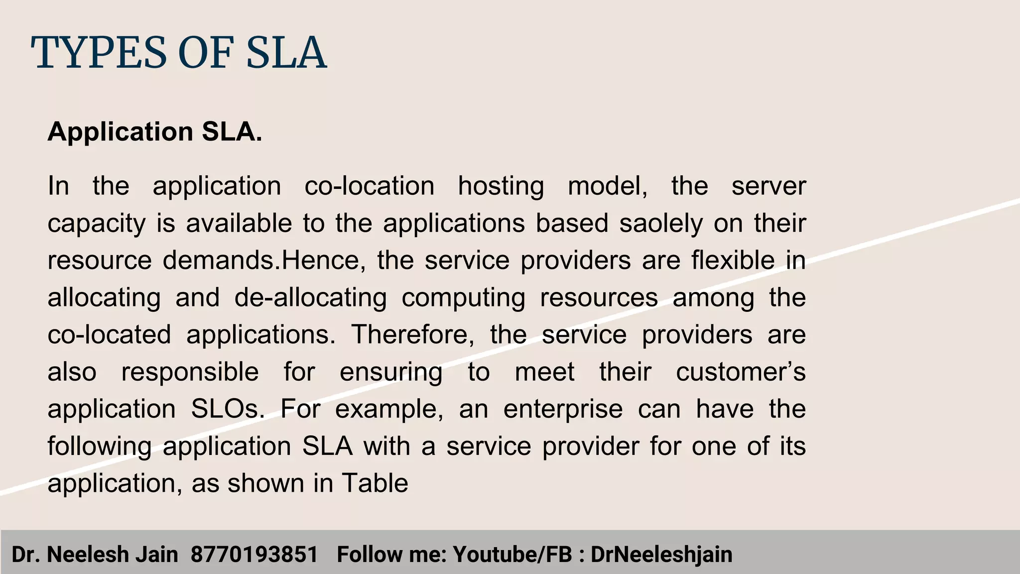 Service level agreement in cloud computing an overview | PPTX