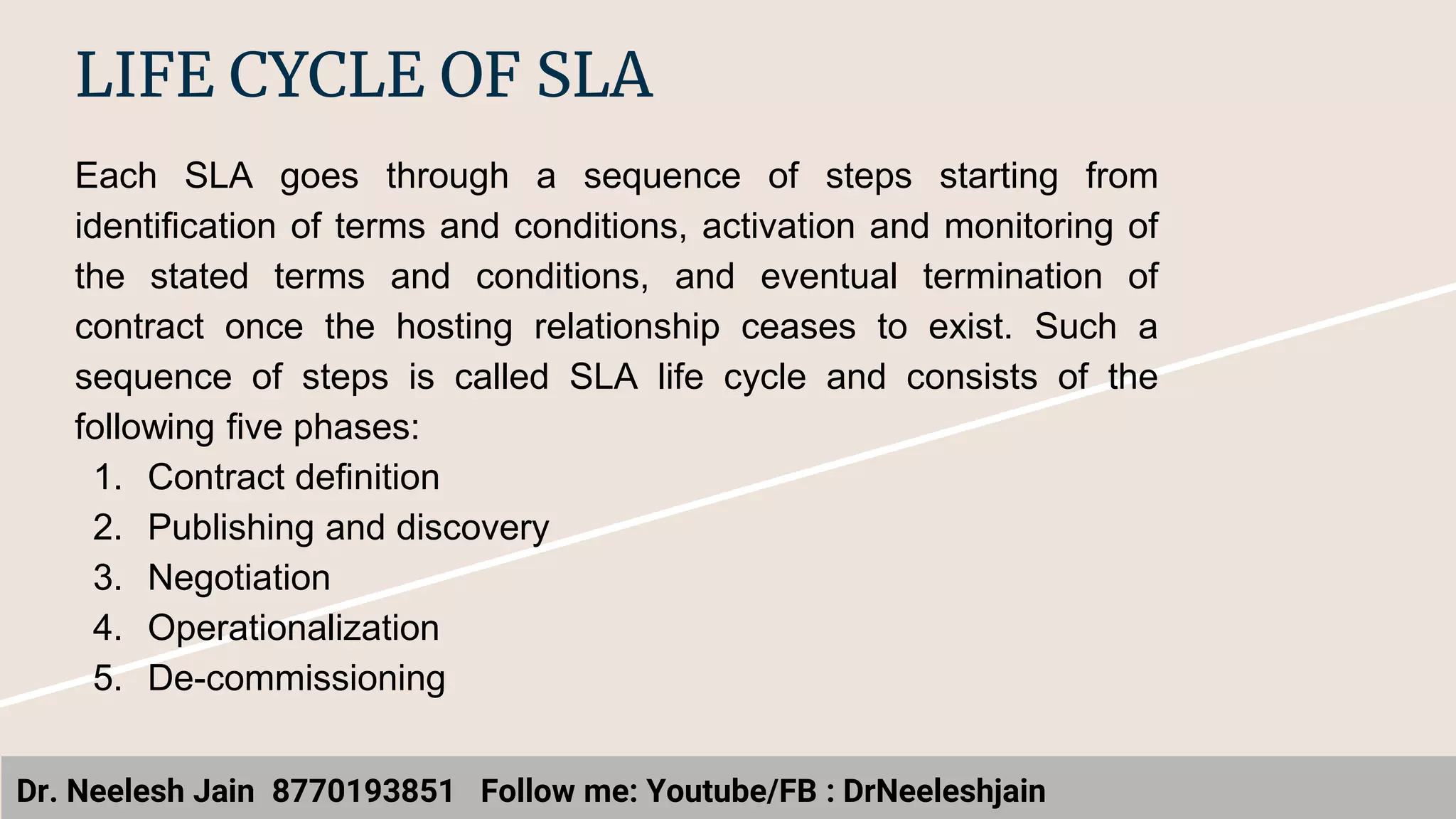 Service level agreement in cloud computing an overview | PPTX