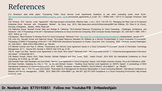 Service level agreement in cloud computing an overview | PPTX
