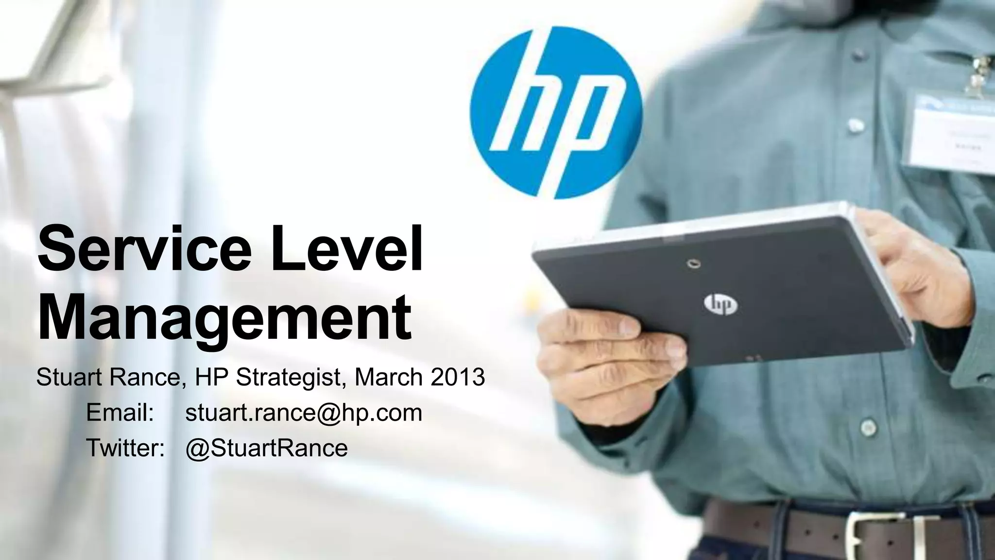 Service level management | PPTX