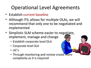 Service level management | PPT