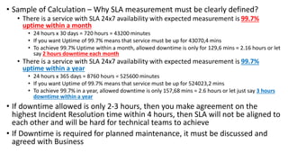 (ONLINE) ITIL Indonesia Community - Service Level Management | PPT