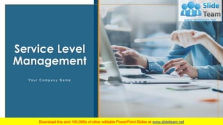 Service Level Management PowerPoint Presentation Slides | PDF