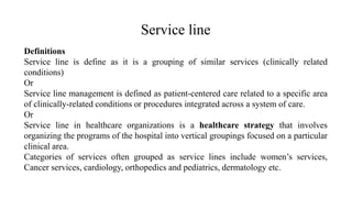 Service Line/Healthcare | PPT