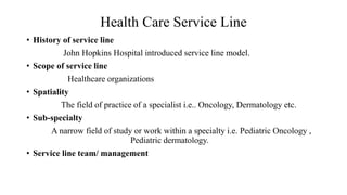 Service Line/Healthcare | PPT