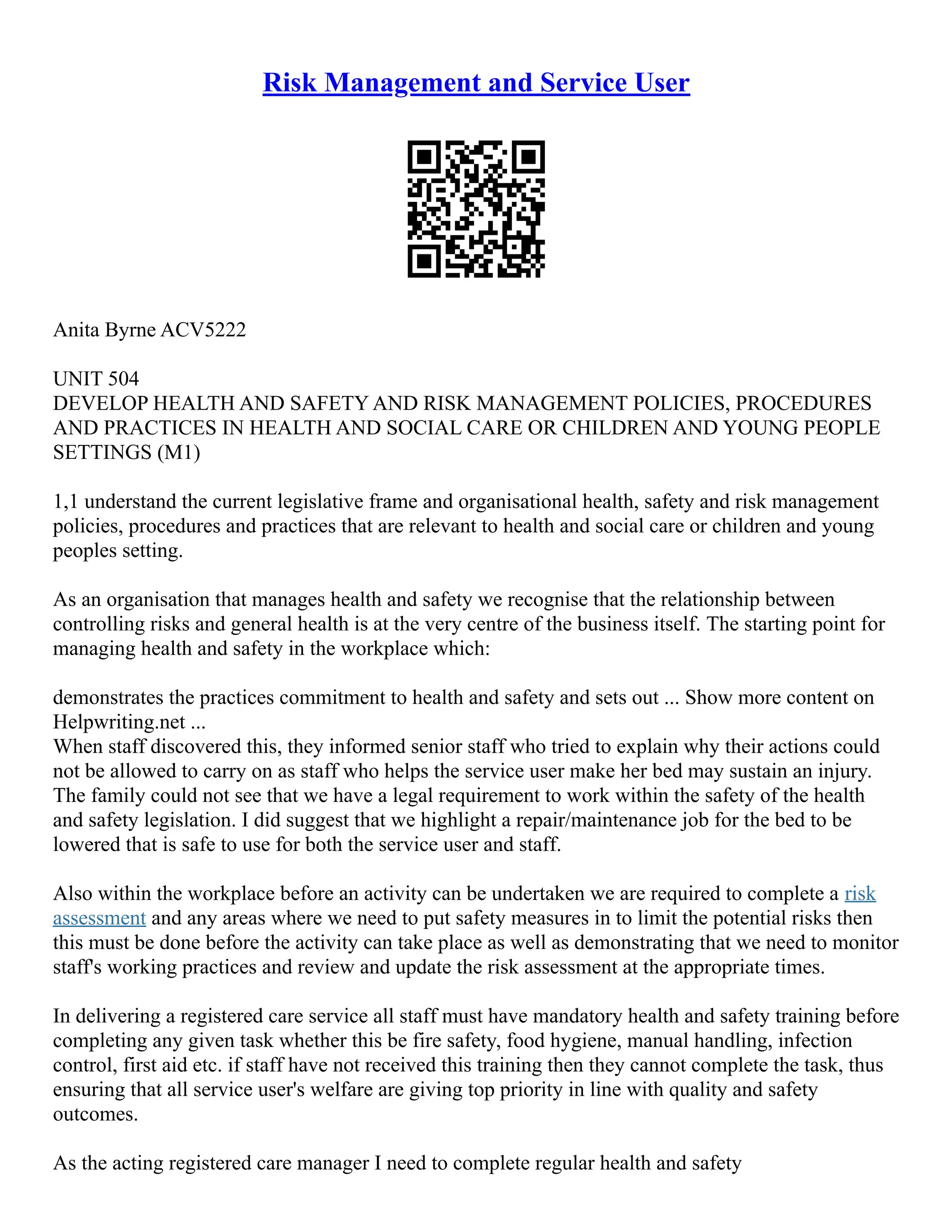 Service Line Management | PDF