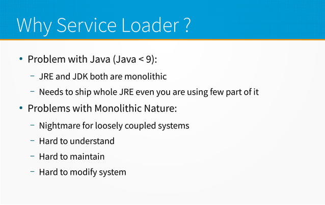 Service loader in Java | PPT