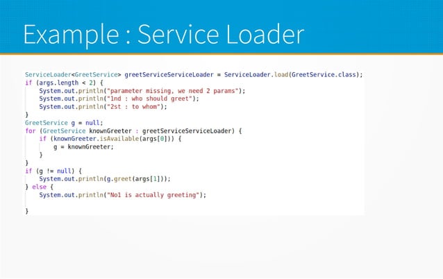 Service loader in Java | PPT