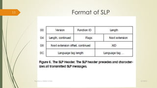 Service location protocol (slp) | PPT