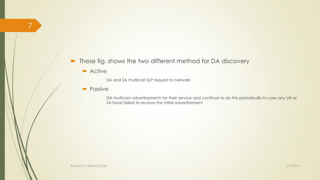 Service location protocol (slp) | PPT