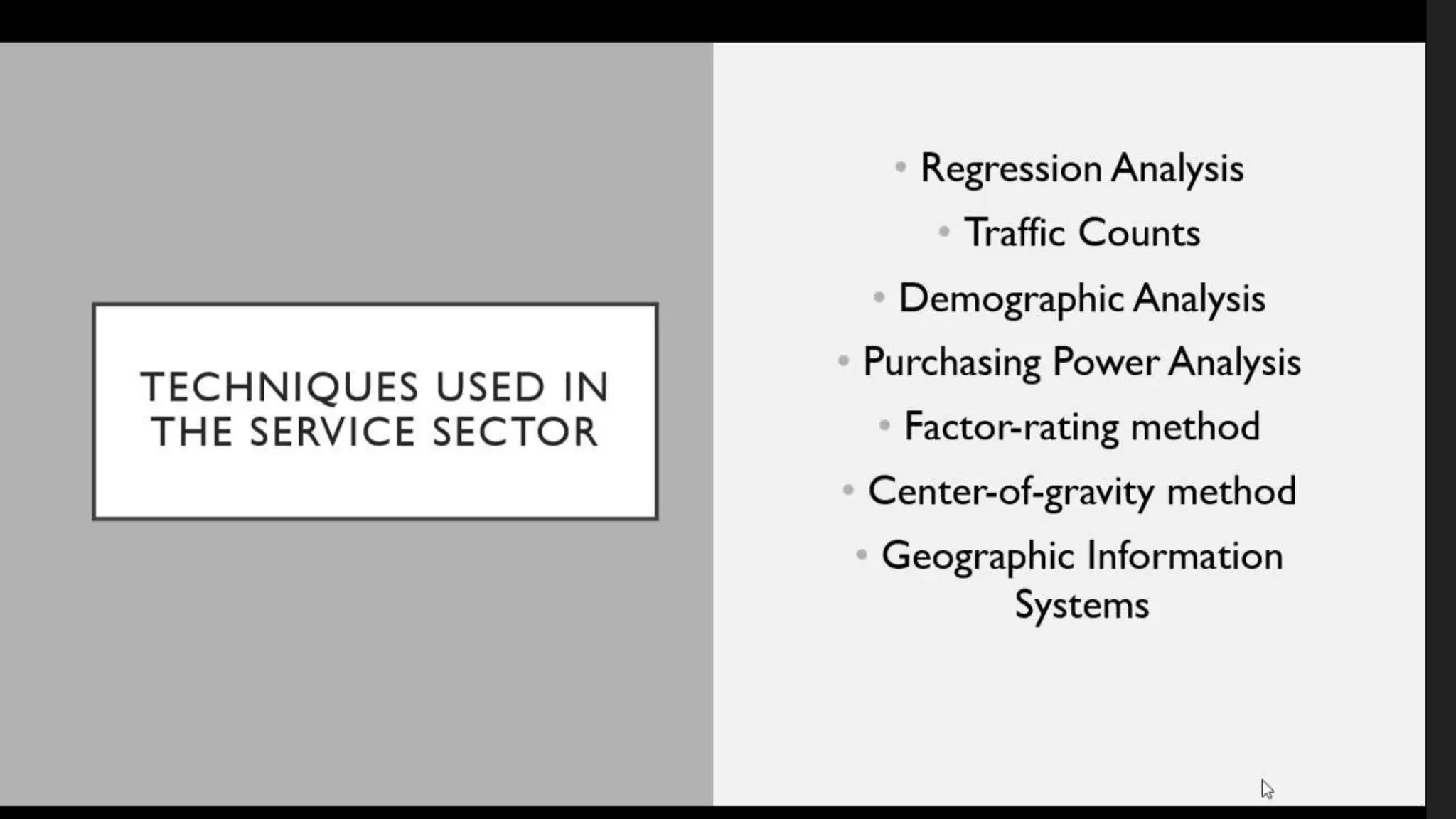 Service Location Strategy | PPT