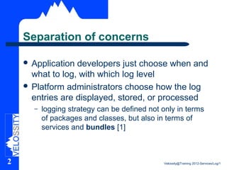 Service Logging | PPT | Operating Systems | Computer Software and ...